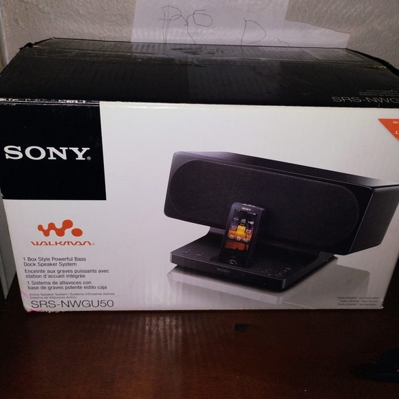 Sony | Other | Sony Walkman Speaker Dock In Black | Poshmark
